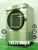China 215kg small freeze dryer featuring intelligient system remote control ideal for chemical analysis and biological sample storage for sale