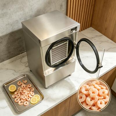 China SUS304 Stainless Steel Home Freeze Dryer Including LCD Display Voltage 220V 1PH 50 60HZ Designed for Safe and Freeze Drying at Home for sale