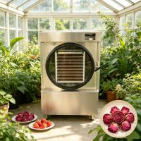 China Danfoss Compressor Home Freeze Dryer Incorporating SUS304 Stainless Steel and Two stage Baosi Vacuum Pump for Food Drying for sale