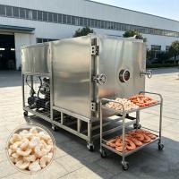 China Overall size 3800 1700 2000 Mm Vegetable Freeze Dryer Including Air Cooling System and 13 Layers or Customization Designed for Food Preservation for sale