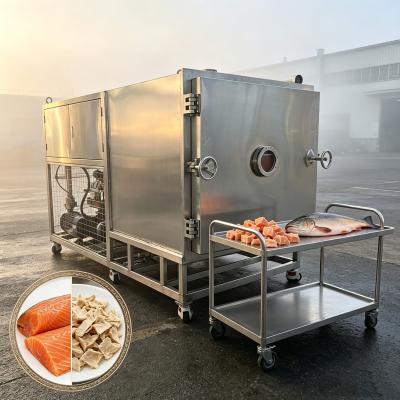 China 13 Layers Or Customization Vegetable Freeze Dryer Large Tray Size 1280 600 30mm Freeze Drying Time 18 to 22 Hours Batch Suitable for Industrial for sale