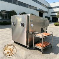 China Tray Size 1280 600 30mm Vegetable Freeze Dryer with Freeze Drying Time 18 to 22 Hours Batch Overall Size 3800 1700 2000 Mm for sale