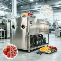 China Electric Heating plus silicon Vegetable Freeze Dryer featuring Vacuum Limit less than or equal to 13Pa and Air Cooling System for Operation for sale