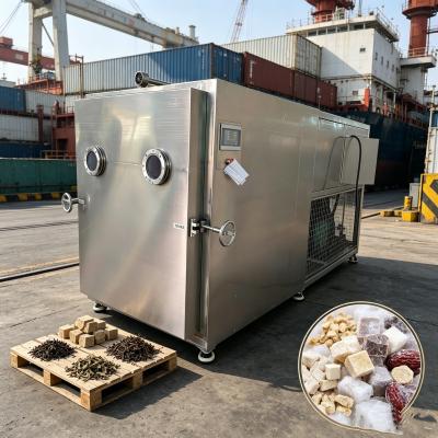 China Automatic Operation Mode Vegetable Freeze Dryer Featuring 304 Stainless Steel Trays and PLC Control System for Vegetable Drying for sale