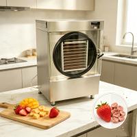 China 20 to 25kg Capacity Home Freeze Dryer 3600W Power SUS304 Stainless Steel Shell Suitable for Food Preservation and Storage for sale