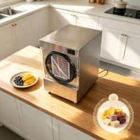 China LCD Display Home Freeze Dryer SUS304 Stainless Steel Shell Providing Effective Food Preservation and Extended Shelf Life for sale