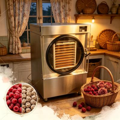 China Electric Heating Mini Freeze Dryer with Intelligient System Remote Control Ensuring Accurate Control and Freeze Drying Processes for sale