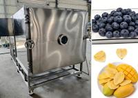 China 100Kg batch Vegetable Freeze Dryer with Temperature Range minus 50 plus 50 degrees Celsius and Two stage Rotary Vane Vacuum Pump for sale