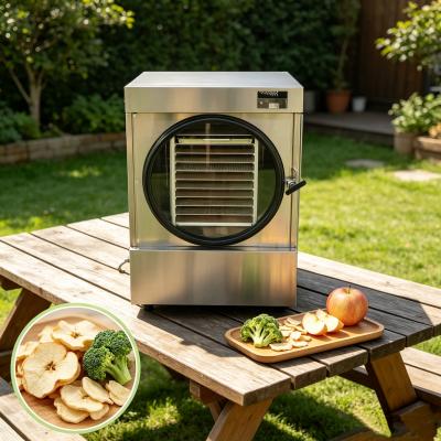 China 215kg Home Freeze Dryer Featuring Two stage Baosi Vacuum Pump Capacity 20 to 25kg Suitable for Freeze Drying Various Foods for sale