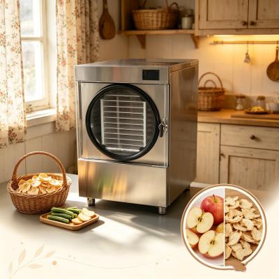 China LCD Display Home Freeze Dryer Electric Heating 215kg Capacity Suitable for Food Preservation and Laboratory for sale