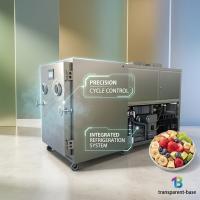 China 100kg Batch Mixed Fruit Freeze Dryer Machine Industrial Vacuum Lyophilizer for Fruit Salad Snack Blends for sale