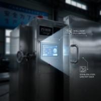 China Energy Saving Industrial Vacuum Freeze Dryer Low Noise Silicone Oil Heating PLC Lyophilizer for sale