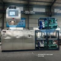 China Large Capacity Industrial Freeze Dryer 18 Trays Stainless Steel Vacuum Lyophilizer Food Grade for sale