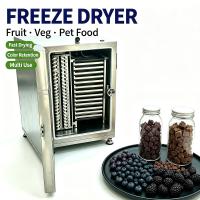 China Food Vacuum Freeze Dryer Capacity 100kg batch Suitable for Freeze Drying Herbs and Spices for sale