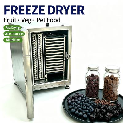 China Food Vacuum Freeze Dryer Capacity 100kg batch Suitable for Freeze Drying Herbs and Spices for sale