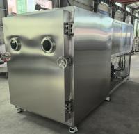 China Intelligent PLC system Food Vacuum Freeze Dryer featuring Electric Heating Silicon Transfer Heat and 65KW Installation Power for Operation for sale
