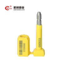 China JCBS102 ISO 17712 Compliant High Security Container Bolt Seal 8mm Diameter 75.4mm Height for sale