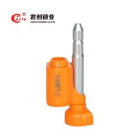 China JCBS203 Disposable Coated Bolt Seal 8mm Diameter 15KN Strength Container Head Cover Seal for sale