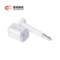 China JCBS605 High Security Bolt Seal Tamper Evident Coated Bolt Seal 7mm Diameter 15KN Tensile Strength for sale
