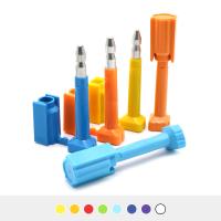 China JCBS105 Tamper Evident High Security Container Bolt Seal 8mm Diameter 15KN Tensile Strength for Truck for sale