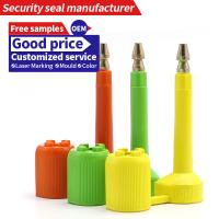 China JCBS103 High Security Container Bolt Seal ISO17712 8mm Anti Spin Lock for Truck for sale