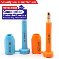 China JCBS601 High Bearing Capacity Bolt Seal Pin 7mm Diameter 15KN Tensile Strength for Truck Trailer Container Door for sale