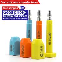 China JCBS604 High Bearing Capacity Disposable Bolt Seal 8mm Lock Body Steel ABS for sale