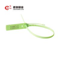 China JCPS207 10mm Plastic Security Seal 375mm Length Custom Numbered Tamper Evident Lock for sale