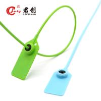 China JCPS509 Pull Tight Security Plastic Seal for Bags 360mm Length 262N Tensile Strength for sale