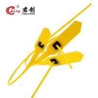 China JCPS204 Strap Container Plastic Security Seal 455mm 3.2mm Disposable Lock for sale