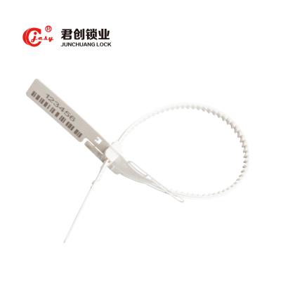 China JCPS117 Plastic Cable Lock Seal Galvanized Mini Security Seal 405mm 6mm for sale