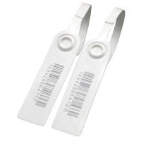 China JCPS622 plastic numbered security seals security tag tamper evident seal plastic security for sale