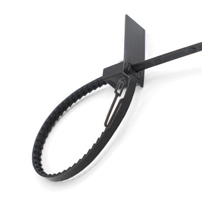 China JCPS620 Plastic Coated Tanker Security Meter Seal Pull Tight 354mm 7mm for Bags for sale