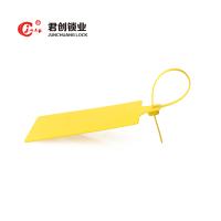 China JCPS406 plastic container hot seal big printing area plastic security seals for sale