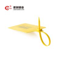 China JCPS406 plastic container hot seal big printing area plastic security seals for sale