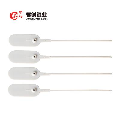 China JCPS008 plastic temper seal with numbers mini plastic security seal for sale