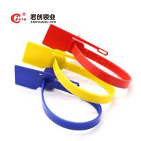 China Shandong JCPS304 Anti Tamper Pull Tight Plastic Security Seals 295mm 9mm for sale