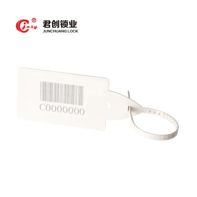 China Adjustable Plastic Container Seal JCPS114 495mm Length 9mm Diameter for Clothing Safety Tag for sale