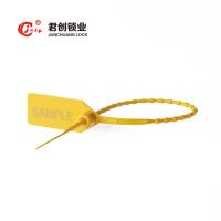 China Heavy Duty Plastic Security Seal Lock 250mm Red Zip Tie for Cargo and Garment for sale