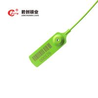 China Custom Plastic Security Seal JCPS121 195mm Length 124N Tensile Strength for Tanker Truck Meter for sale