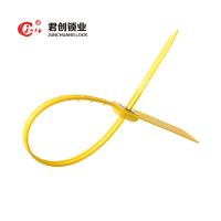 China JCPS201 Plastic Cable Lock Seal 50mm with Custom Logo for Container Security 417N Tensile Strength for sale