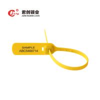 China JCPS201 Plastic Cable Lock Seal 50mm with Custom Logo for Container Security 417N Tensile Strength for sale