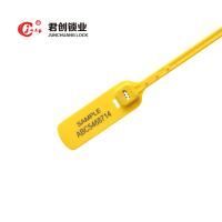 China JCPS201 Plastic Cable Lock Seal 50mm with Custom Logo for Container Security 417N Tensile Strength for sale