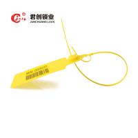 China JCPS120 Plastic Cable Lock Seal Galvanized Steel Wire 480mm 5mm Tamper Evident Security Tag for sale
