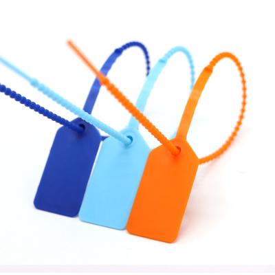 China JCPS301 custom plastic seal tags disposable security plastic seal for sale