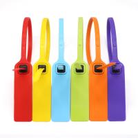 China JCPS300 Plastic Numbered Security Seal Disposable Plastic Tag 41.2cm 7mm for sale