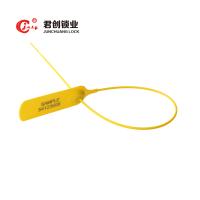 China JCSY JCPS005 Custom Self-locking Plastic Cargo Seal 200.1mm Truck Door Security Seal for sale