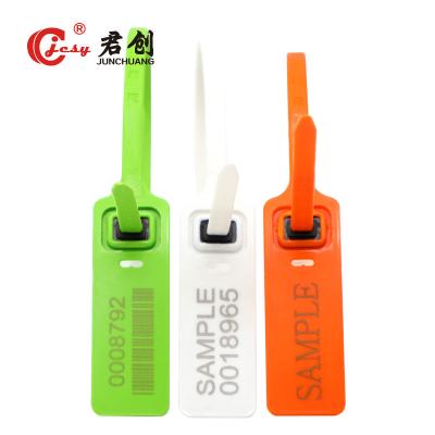 China JCPS605 Tamper Proof Plastic Seal 100mm Airline Safety Security Seal with Colors for sale