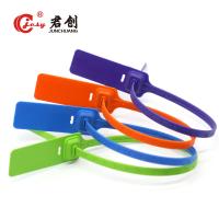China JCPS605 Tamper Proof Plastic Seal 100mm Airline Safety Security Seal with Colors for sale