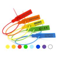 China JCPS007 Security Label Plastic Seal Tag 200mm 2mm for Container Cargo Courier Express for sale